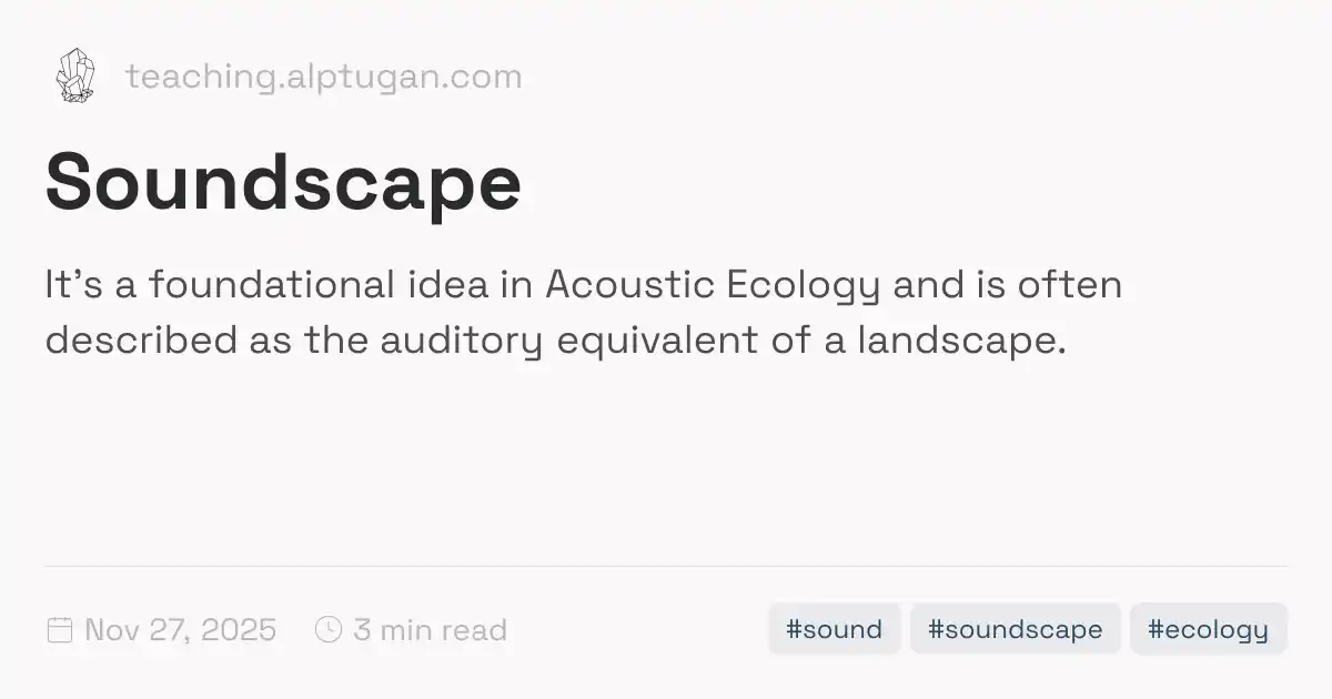 Soundscape